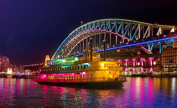 Sydney Harbour Cruises aboard Sydney Showboat